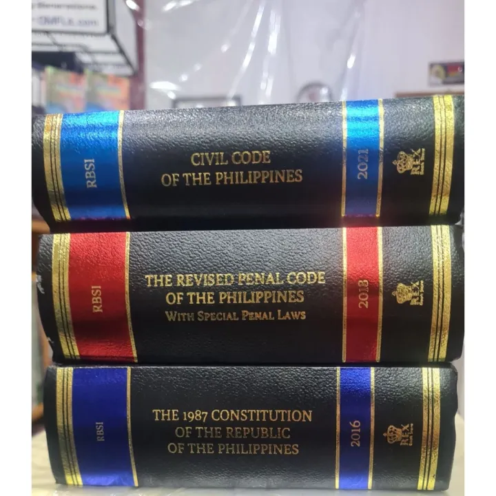 Codal Set for First Year Law Students (REX) Civil Code 1987 ...