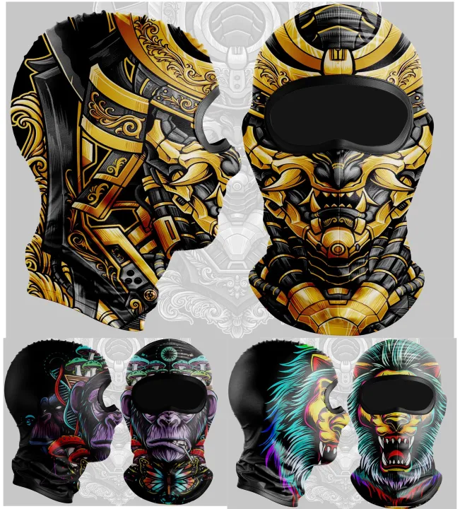 balaclava full bonnet mask full sublimation for motor riders | Lazada PH