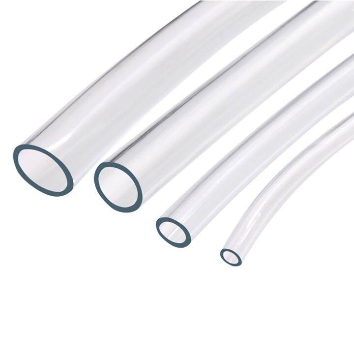 1/2/5/10M Clear PVC Tubing Tube Plastic Hose Water Fish Auto Pipe 3mm ...