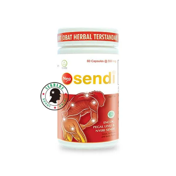 Borobudur herbal supplement bone & joints-neo joint 60 capsules-pain ...