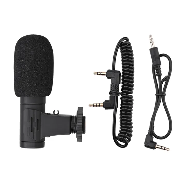 Retail 3.5mm Real Time Monitoring Recording Microphone with 1/4 Screw ...