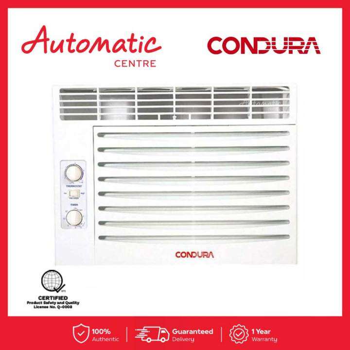 Condura 6S (WCONZ010EC) 1HP Timer 12-hr Anti-Bacterial Filter Window ...