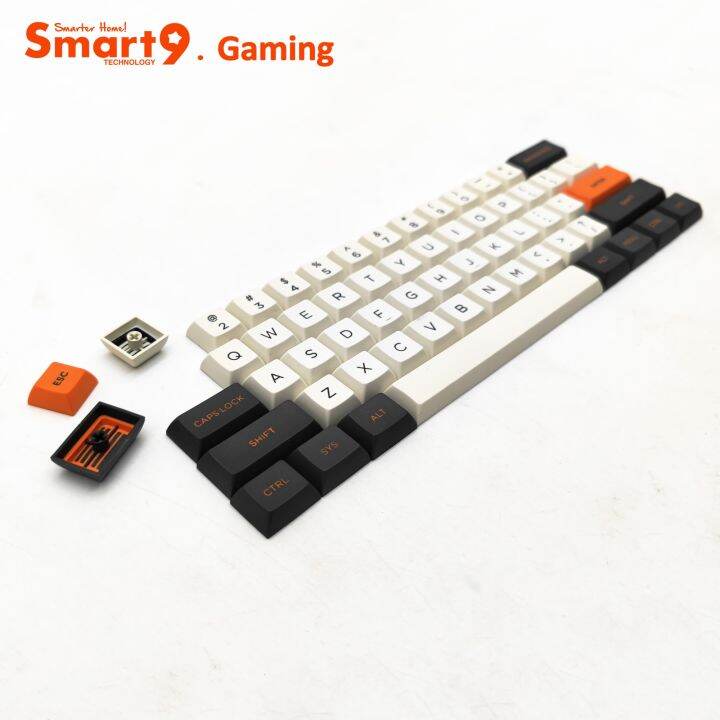 Smart9 DSA Keycaps PBT Double Shot Carbon Colorway For Cherry Gateron ...
