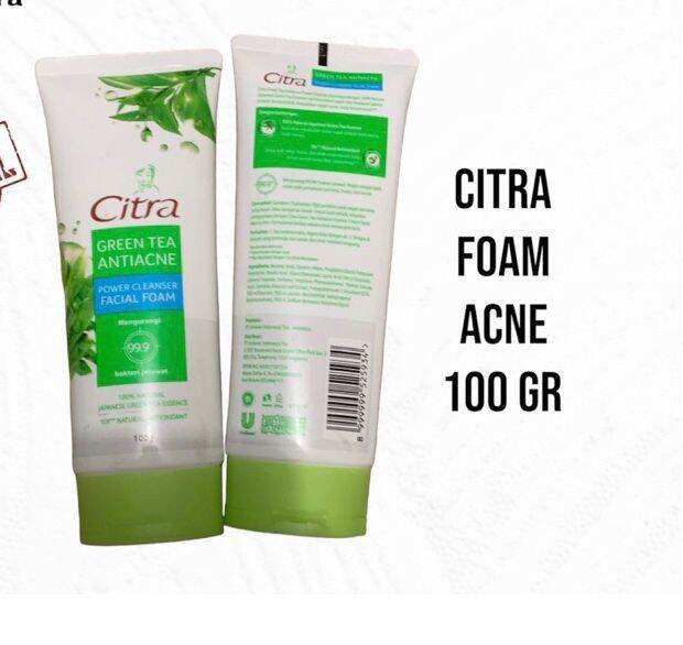 [ 100 gr acne ] Citra Facial foam Acne 100 gr || sabun wajah citra Acne ...