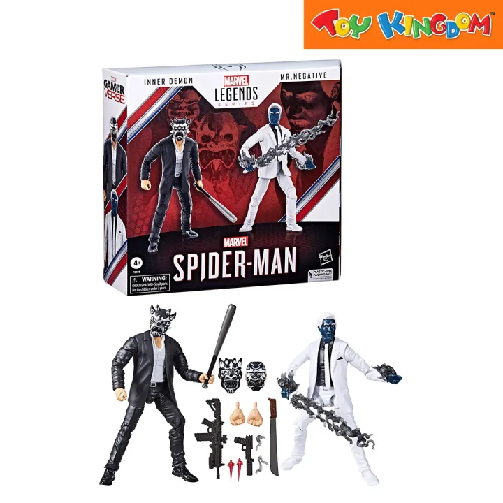 Marvel Avengers Spider-Man Inner Demon and Mr. Negative Action Figures ...