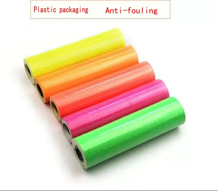 Supermarket price paper 10 roll label paper commodity code machine ...