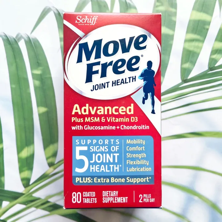 Move Free® Joint Health, Advanced Plus MSM & Vitamin D3 with ...