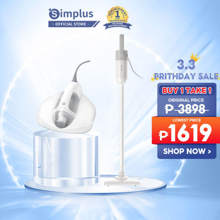 Simplus 3 In 1 Vacuum Cleaner Dust Vacuum Cleaner Portable Vacuum Cleaner Ultra Quiet | Lazada PH