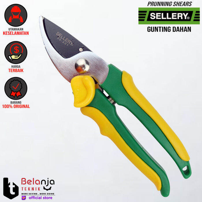 Sellery Gunting Potong Dahan Ranting Tanaman Multi Fungsi 8" 8 Inch ...