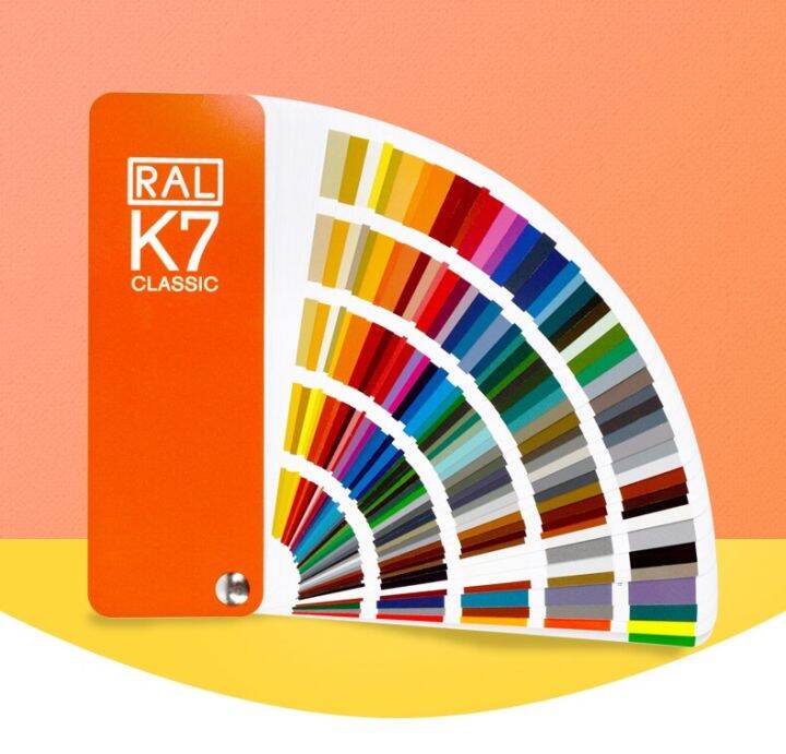 Original Germany RAL Color Card International Standard Ral K7 Color ...
