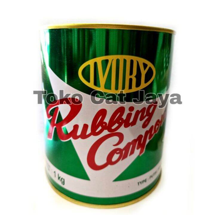 KUMPON PUTIH / Kompon / RUBBING COMPOUND IVORY Poles 1kg | Lazada Indonesia