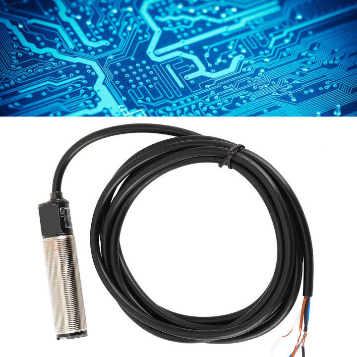 Berm Photoelectric Switch Cylindrical Photoelectric Sensor 12 24vdc 4