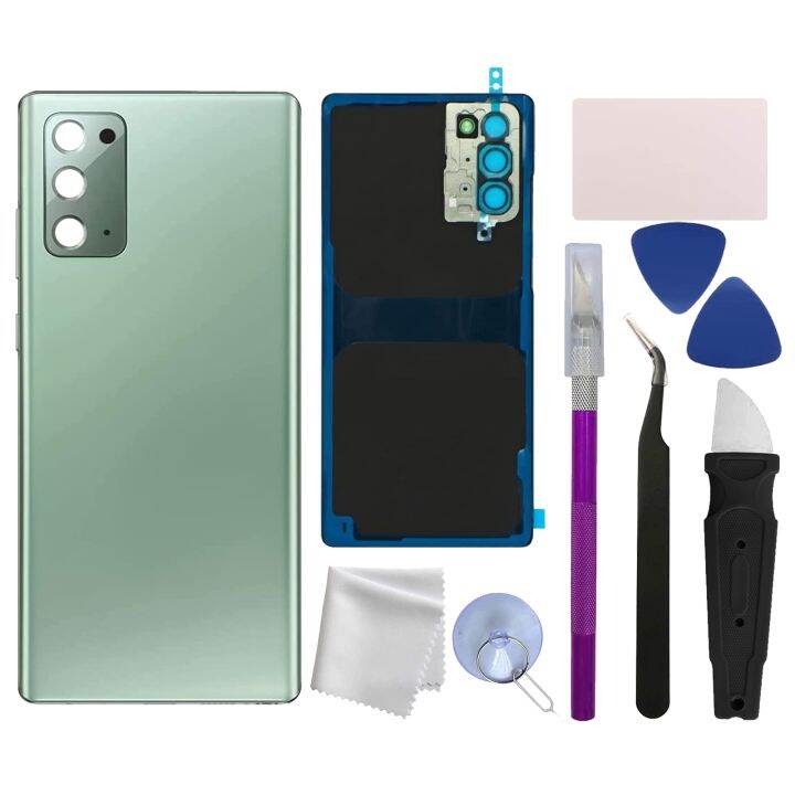 Back Glass Replacement Rear Cover Housing Door Panel with Adhesive ...