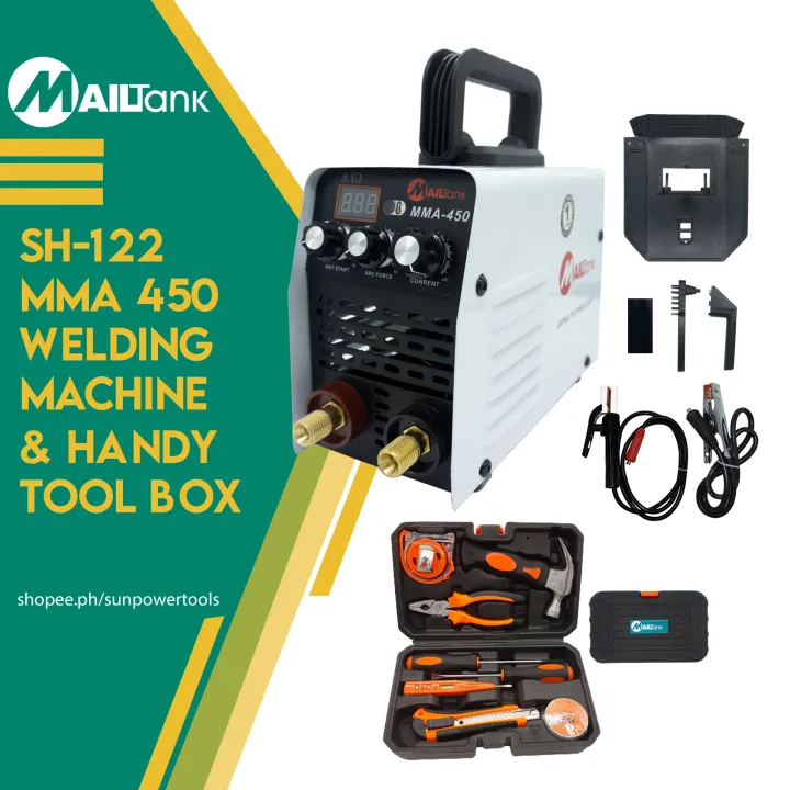 MAILTANK (SH122+SH147) MMA-450 IGBT Portable Inverter Welding Machine ...