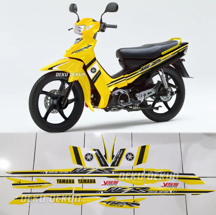 Striping Stiker Fizr F1zr Variasi Super Sport Kuning Tahan Vernis ...