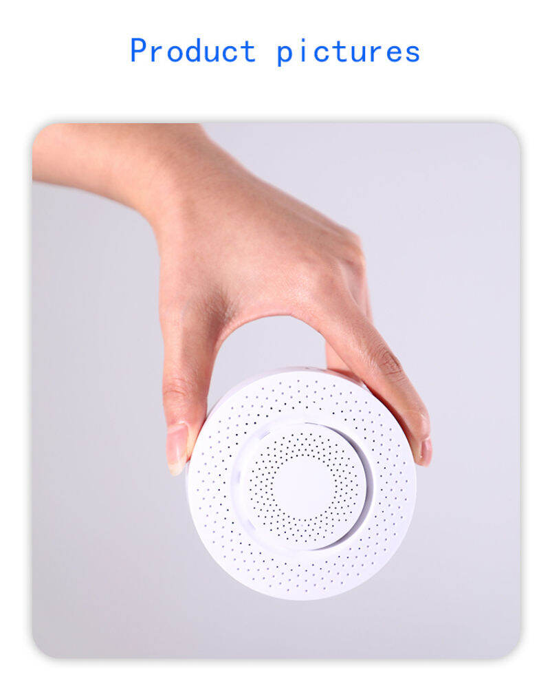VOC ZIGBEE 3.0 Smart Air Quality Sensor Air Box ฟอร์มาลดีไฮด์ VOC CO2 ...