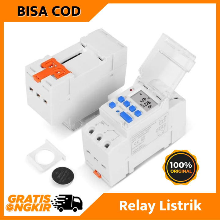 [cod] Timer Programmable Time Switch Relay 16a 220v 2000w Lcd Display