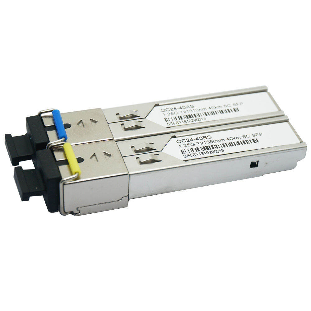 40KM 1.25G BiDiWDM SFP Module 1310nm1550nm SCLC Compatible Fiber Optic ...