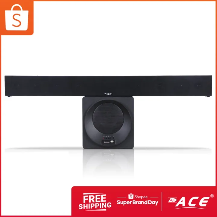 【Cash on delivery】 ACE BT-K008 Home Theater Soundbar withBluetooth ...