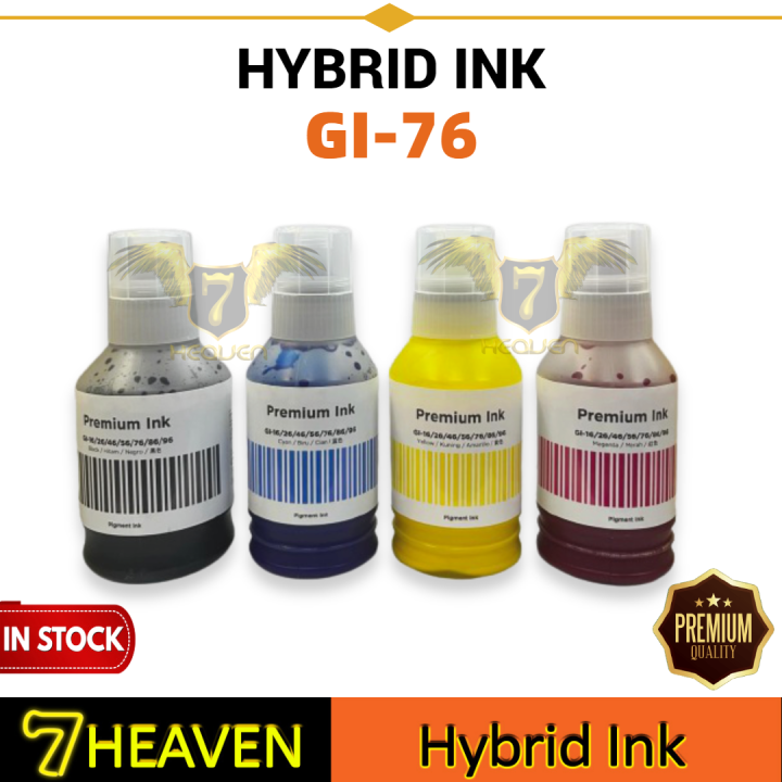 Premium Compatible Refill Ink GI-76 Gi 76 GI76 for Canon MAXIFY GX6070 ...