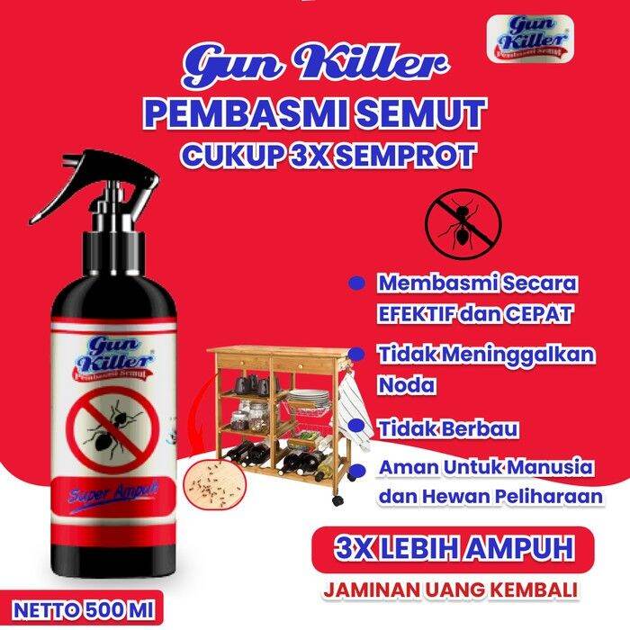 RACUN PEMBASMI SEMUT OBAT ANTI SEMUT PENGUSIR SEMUT OBAT SEMUT SUPER ...