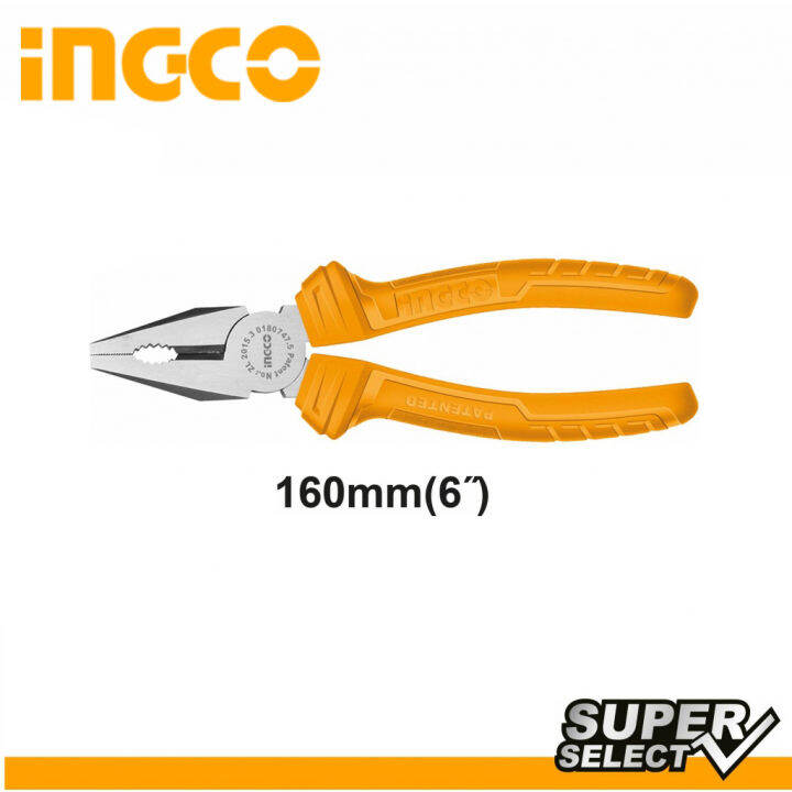 INGCO Polish and Anti-Rust Oil Combination Pliers ING-SS | Lazada PH