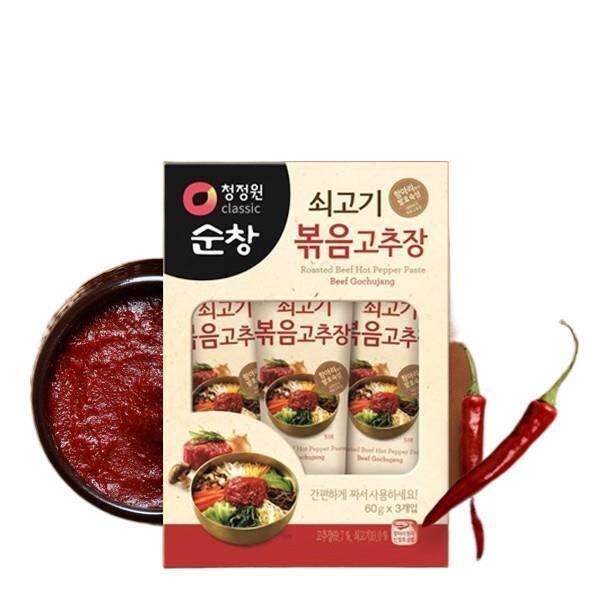 COD SUNCHANG Roasted Beef Pepper Gochujang Paste 60gx3pcs | Lazada PH