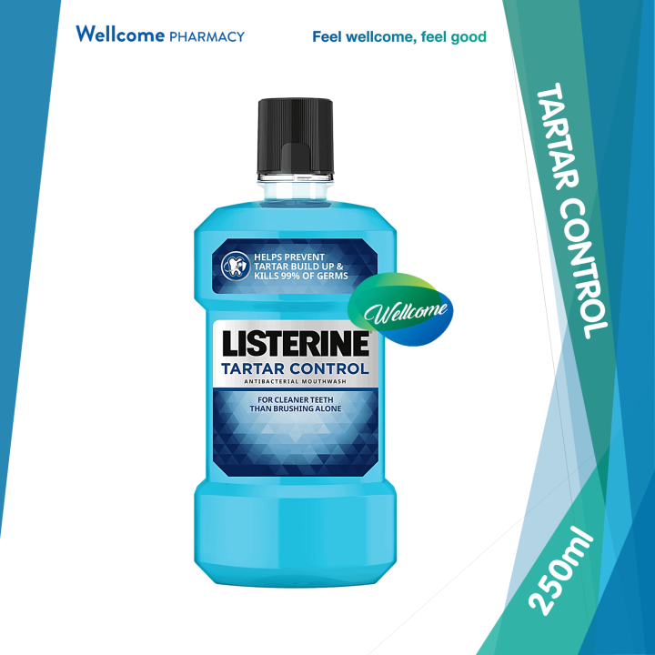 Listerine Tartar Control Mouthwash - 250ml | Lazada