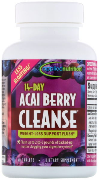Appliednutrition, 14-Day Acai Berry Cleanse, 56 Tablets | Lazada PH