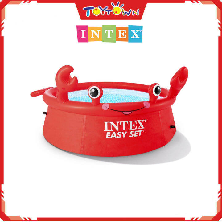 Intex® Wet Set Collection™ Easy Set® 26100 Happy Crab Easy Set Pool (72 ...
