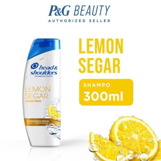 Sampo Head & Shoulders Lemon Segar Fresh Shampoo HS Anti Ketombe 300ml ...
