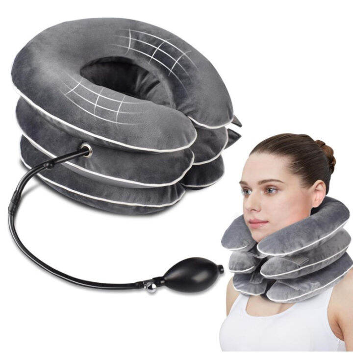 Neck Stretcher for Neck Pain Relief and Spinal Pressure, Portable Neck ...