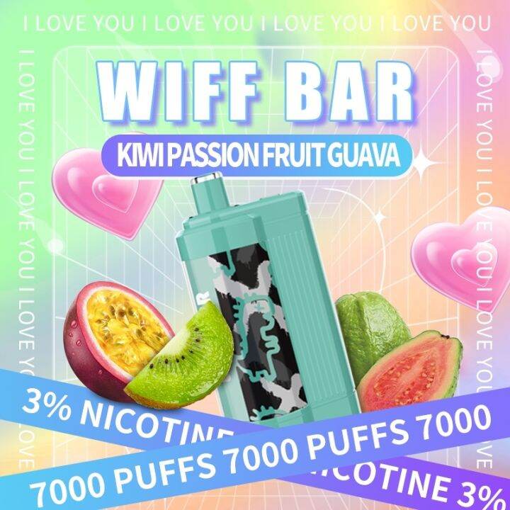 [LEGIT] WIFF BAR 7000 PUFFS (Disposable Rechargeable) | Lazada PH
