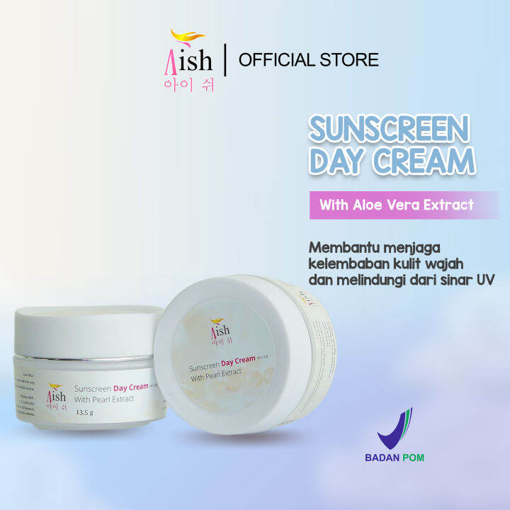 Aish Day and Night Cream untuk melembabkan dan mencerahkan kulit wajah ...