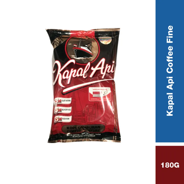 Kapal Api Coffee Fine 180g | Lazada