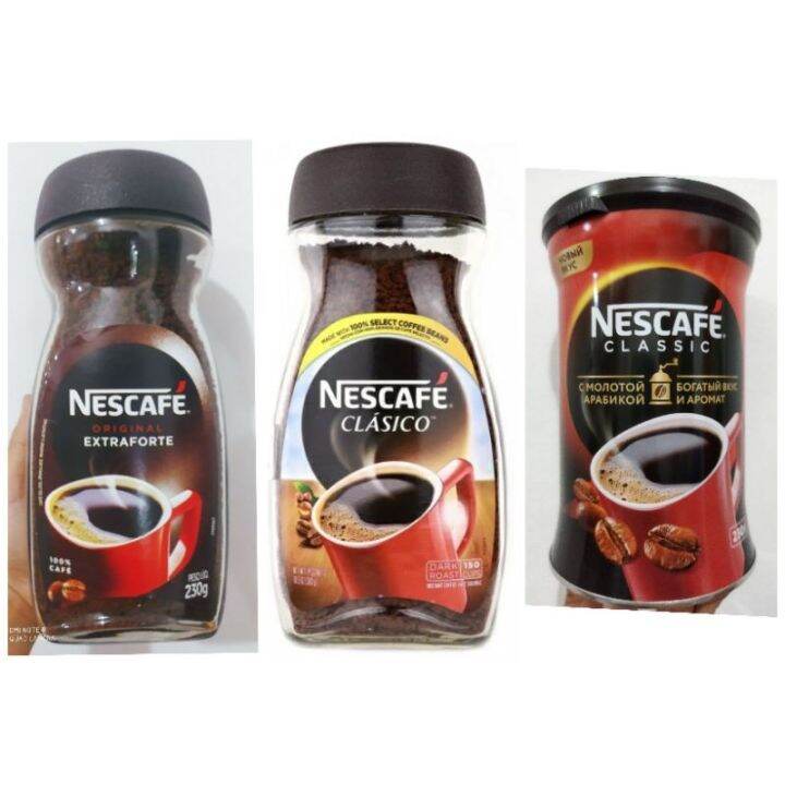Nescafe Premium Dark Roast Clasico Coffee 150CUPS/ 300g | Lazada PH