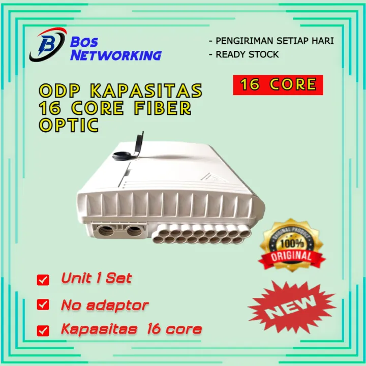 ODP Kapasitas 16 Core Fiber Optic Double Lock | Lazada Indonesia