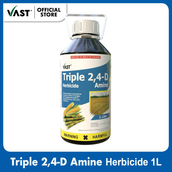 Vast Triple 2,4-D Amine Herbicide 1 Liter | Lazada PH