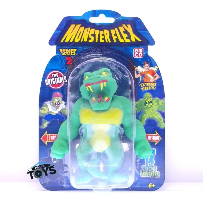 Monster Flex Emco Stretchy Toys Series 2 Reptile Man | Lazada Indonesia