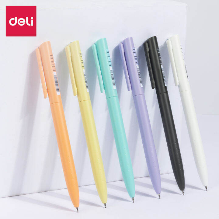 Deli S8 Le Su Quick-drying Rotary Gel Pen 0.5mmST Pencil (Black ...