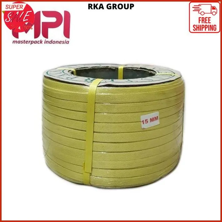 Tali Strapping Straping Band 9Mm,12Mm,15Mm/Tali Packing/Tali Klem Mpi ...