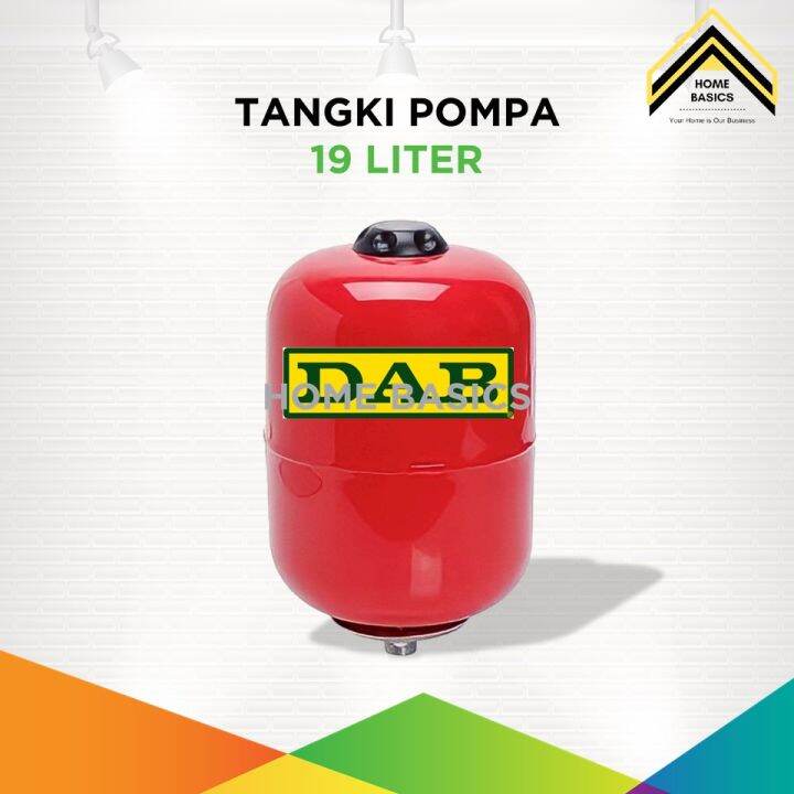 Tabung Pompa Air 19 Liter / Tangki Jet Pump / Pressure Tank | Lazada ...