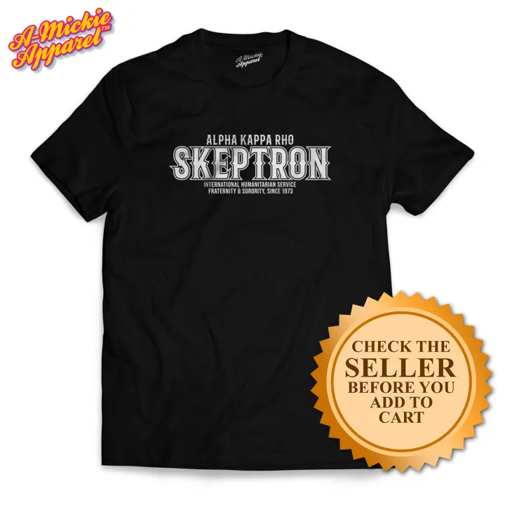 Alpha Kappa Rho Skeptron International Shirt - FS - Unisex Cotton T ...