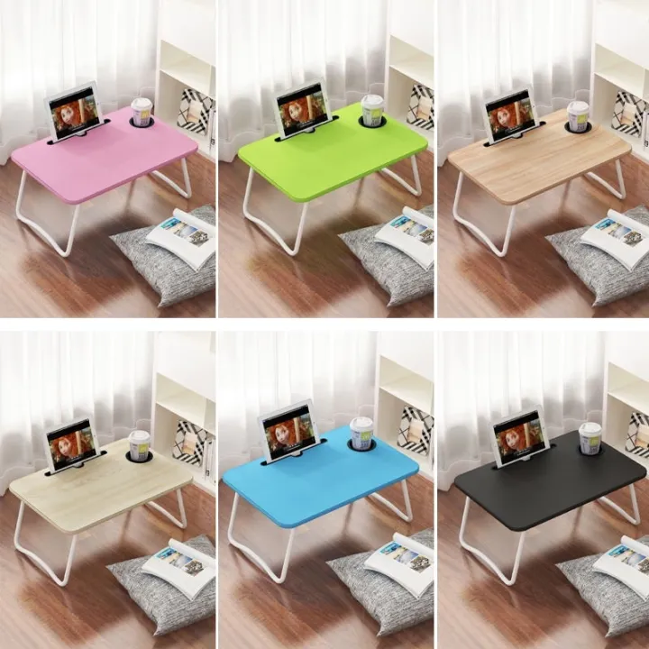 Portable folding table for study laptop desk mini laptop support tray ...