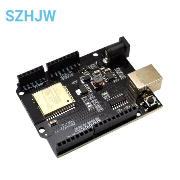 【cw】 Wemos D1 Esp32 Esp 32 Wifi Bluetooth Compatible 4mb Flash Uno R32 Board Module Ch340 Ch340g