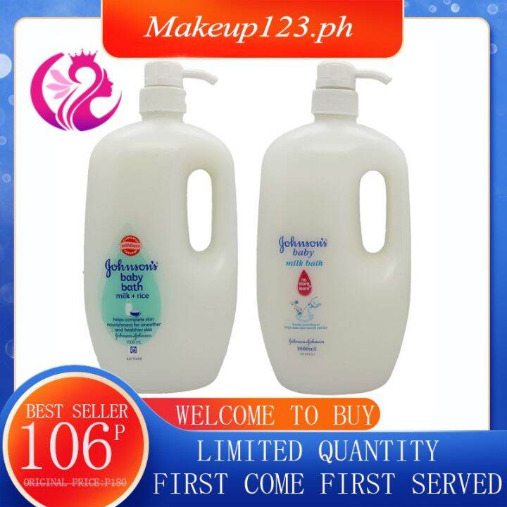 Johnson's Baby Milk Bath Milk+rice Bath 1000ml | Lazada PH