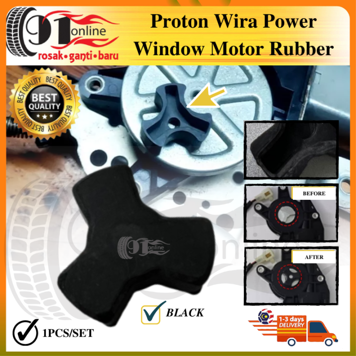 Power Window Motor Wira Rubber / Getah Rubber | Lazada