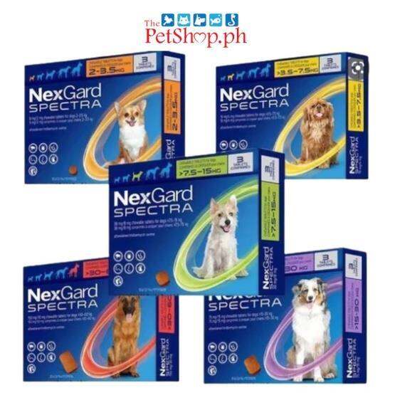 NexGard Spectra Chewable Tablet for Dog (3 tabs) | Lazada PH