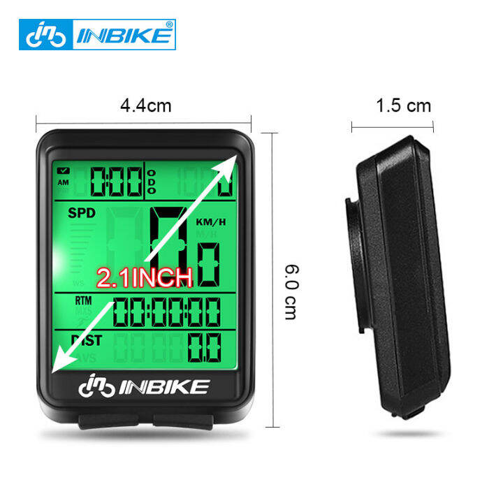 INBIKE speedometer Cycling Computer wireless water proof bike ...
