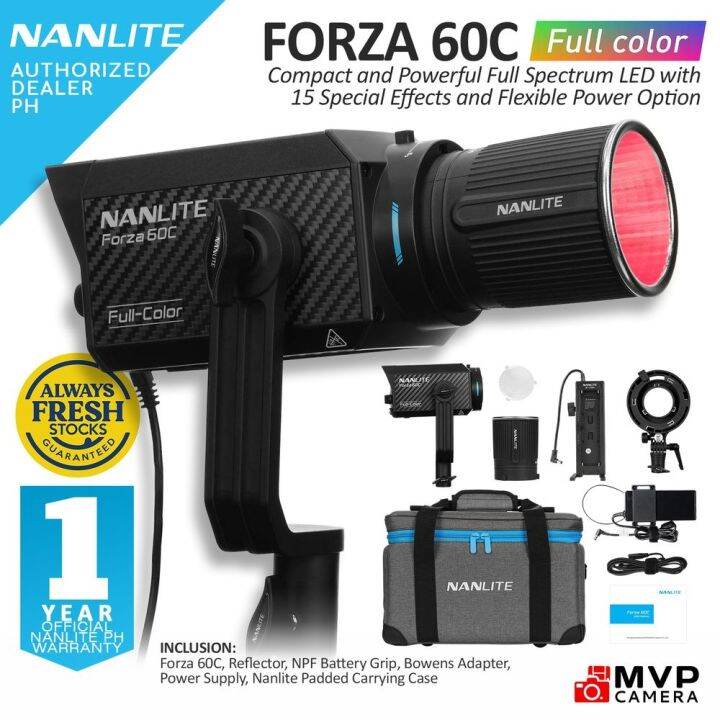 Hot sales [OFFICIAL PH] NANLITE Forza 60 60C RGBLAC LED Full Spectrum ...